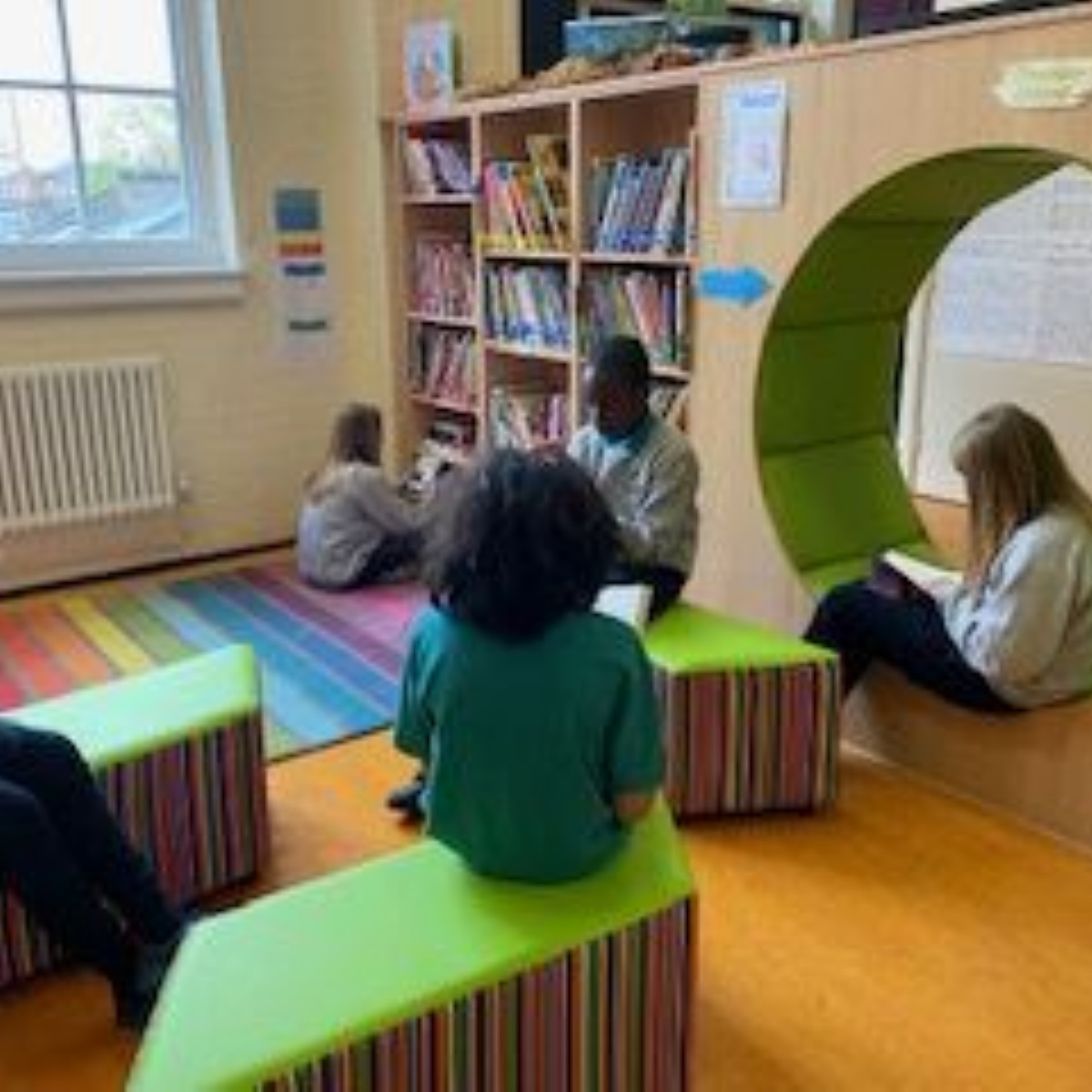 Gayhurst Primary School - Our New-Look Library